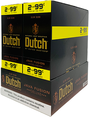 Dutch Cigarillos Java Fusion | Bluegrass Tobacco